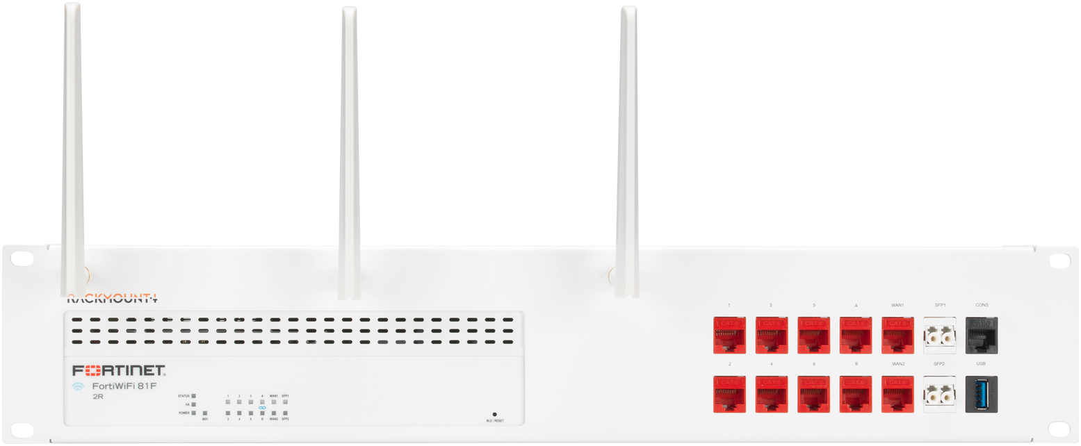 FortiGate 80F-POE/81F-POE - Kit de montaje en rack